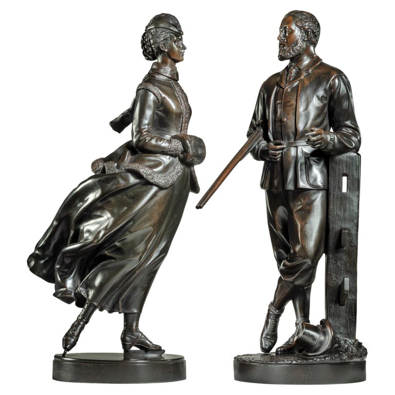 Prince Edward and Princess Alexandra of Wales by Count Gleichen For ...