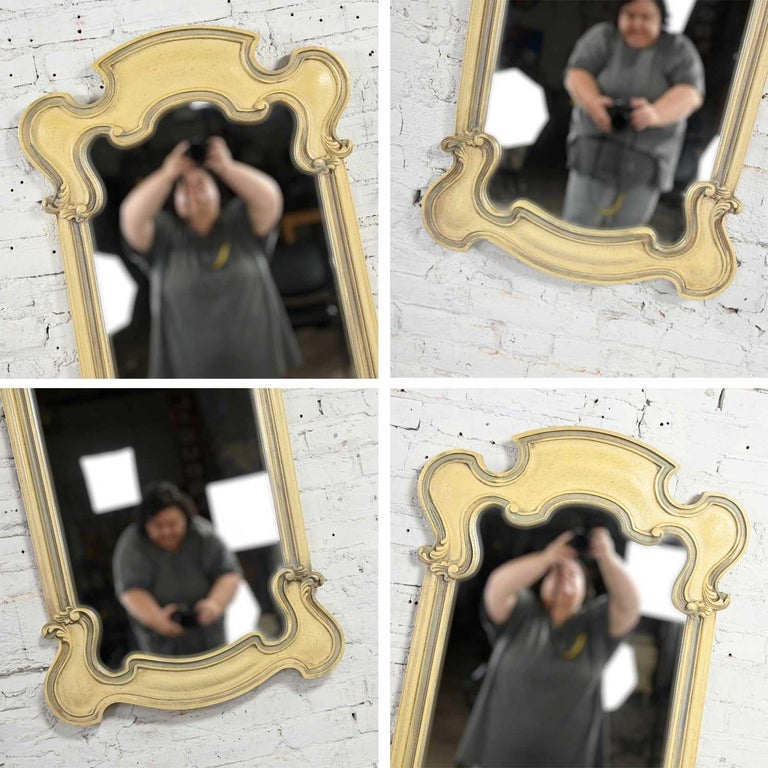 Prince Howard French Provincial Hollywood Regency Antique White Pair ...