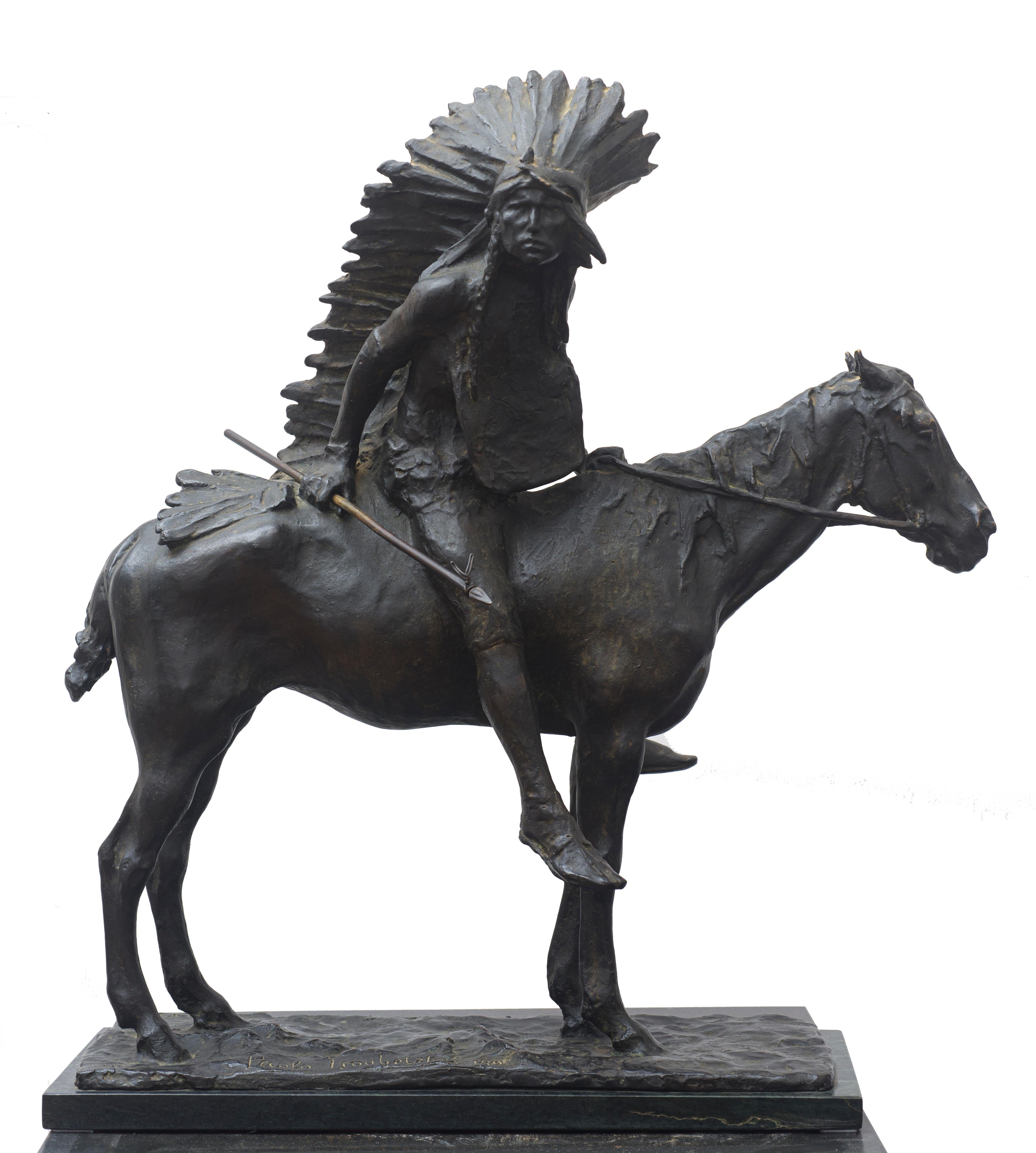 Prince Paul Troubetzkoy - The Indian knight on the lookout For Sale at ...