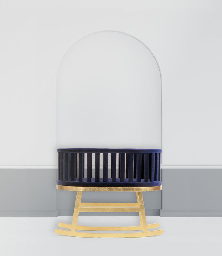 Prince Santi Rocking Cradle by Royal Stranger For Sale at 1stDibs