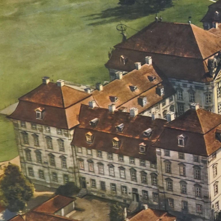 Prince's Castle of the 18th Century Vintage Mural Rollable Wall Chart ...