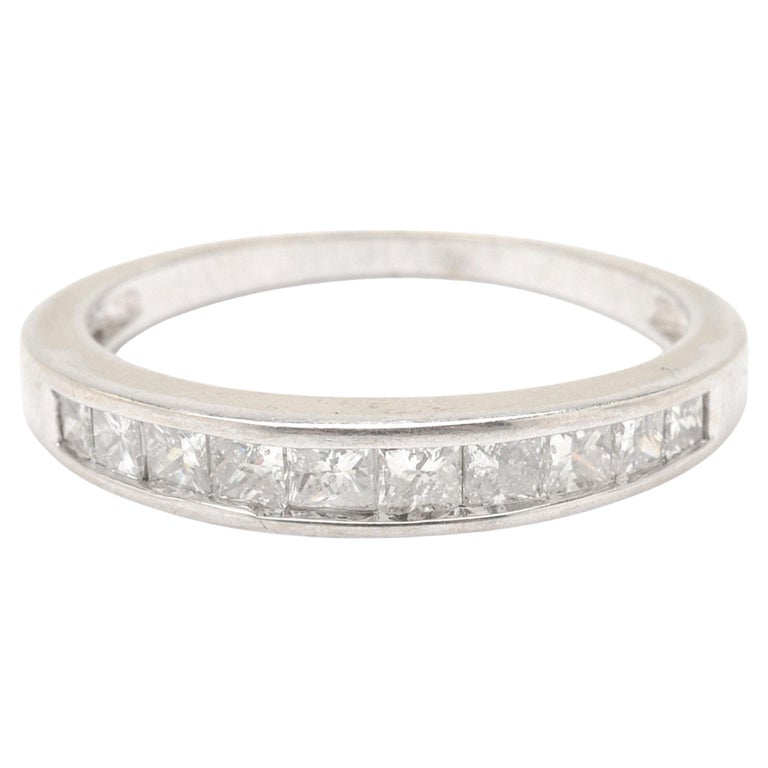 Customizable Princess Cut Diamond Engagement Ring Set, Diamonds Bridal ...