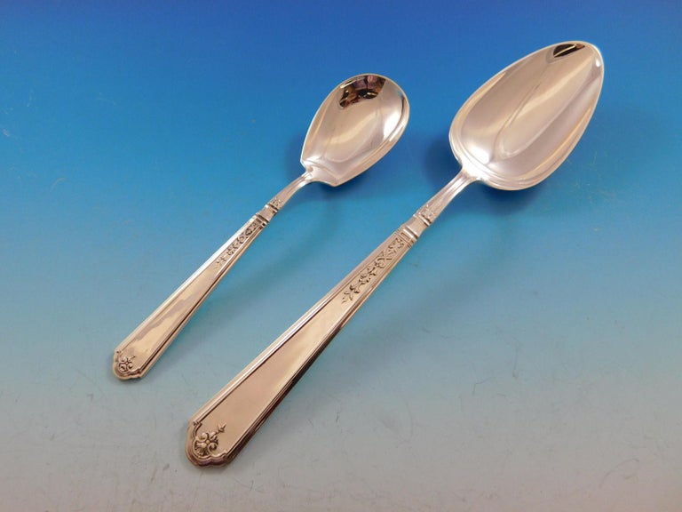 Princess Patricia by Durgin Gorham Sterling Silver Flatware Set Service ...