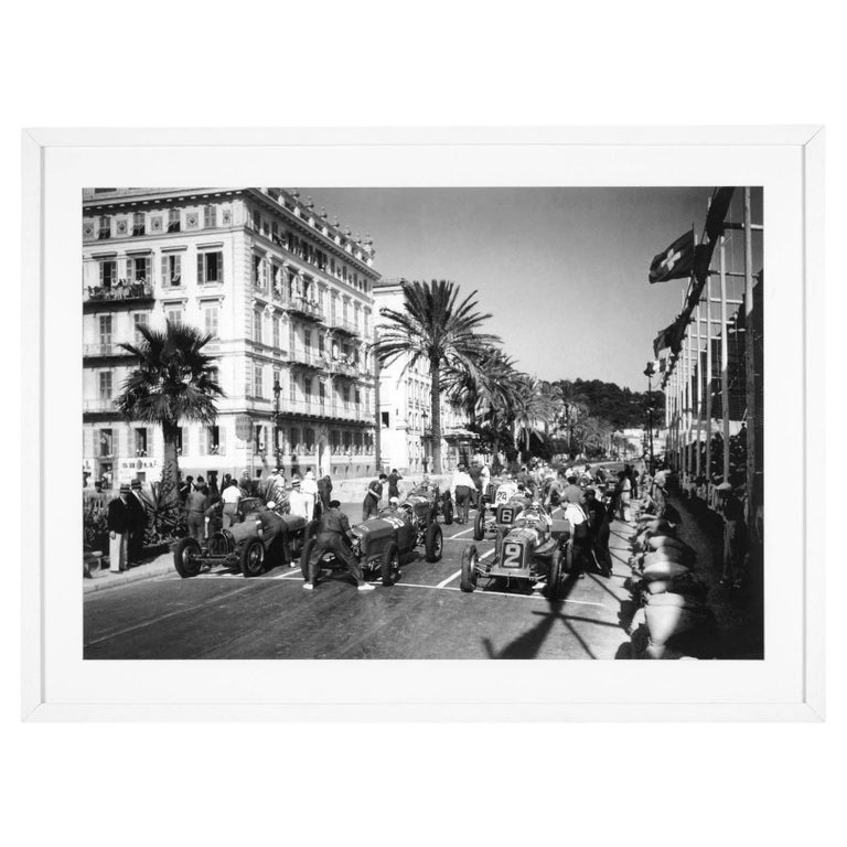 Print Le Grand Prix Automobile de Nice, 1934 For Sale at 1stDibs