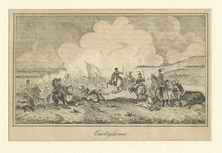 Print of The Battle of Castiglione, Italy, Napoleon Beating the ...