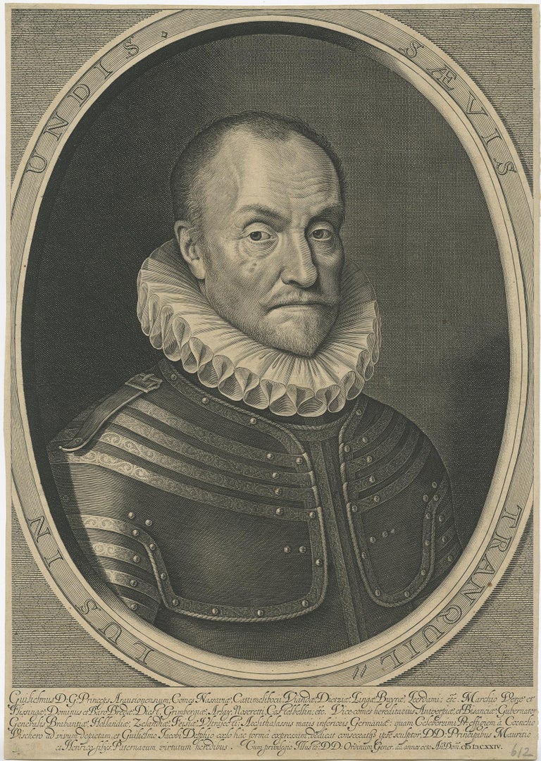 Print of William of Orange, Leader of the Dutch Revolt Against the ...
