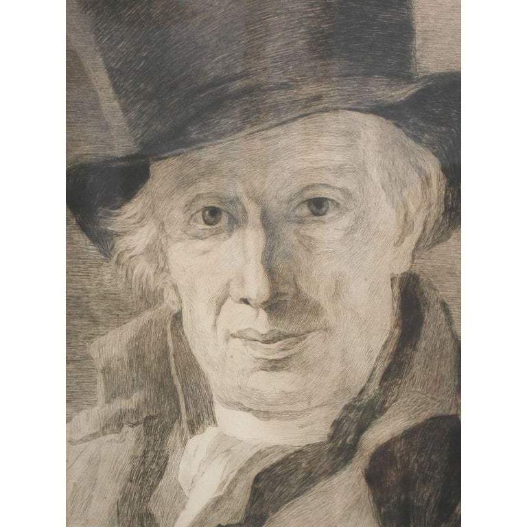 Print, Portrait, Auguste Danse, 19th Century For Sale at 1stDibs