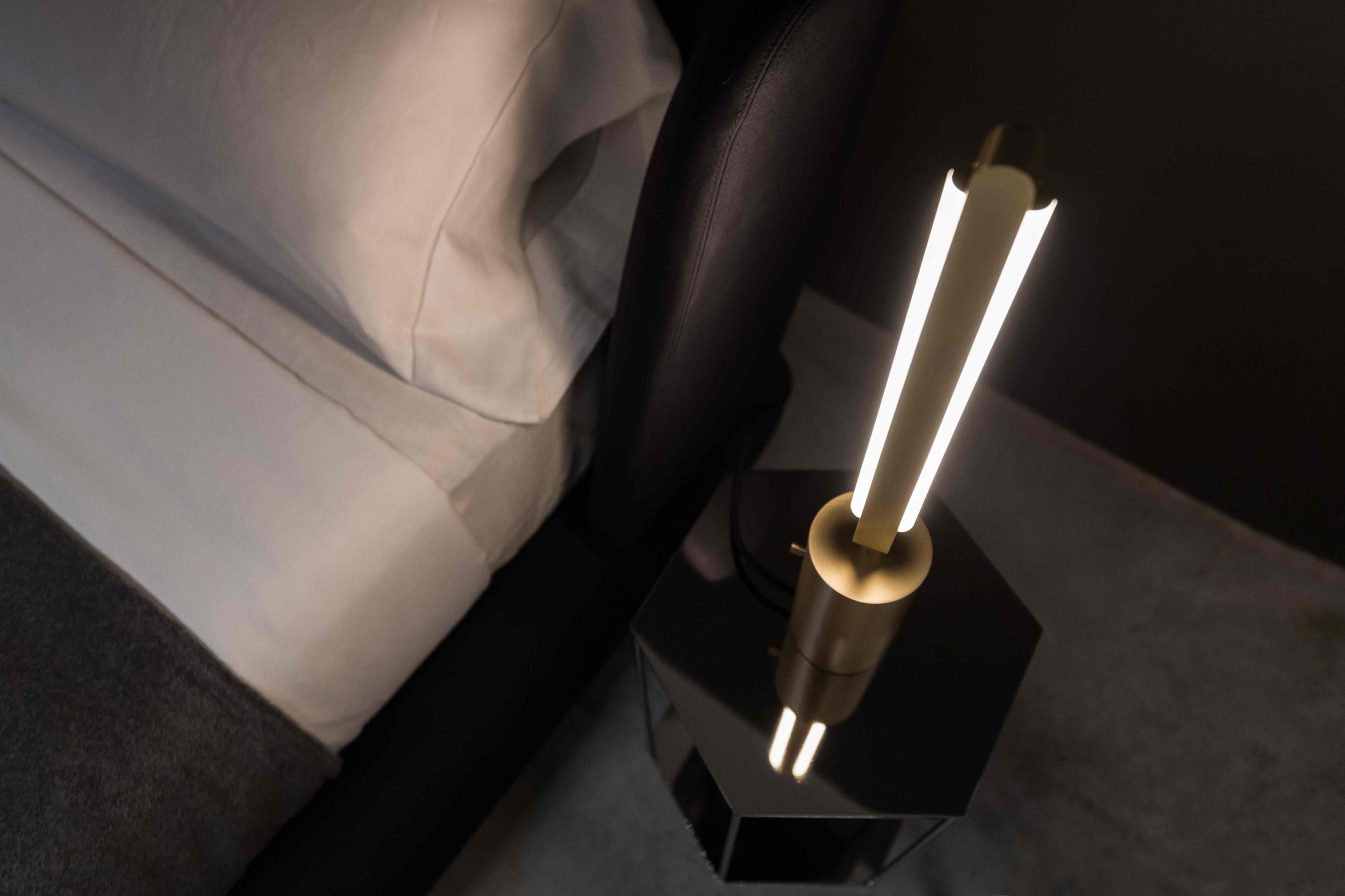 Pris Table Lamp in Satin Brass by PELLE For Sale at 1stDibs | pris a ...