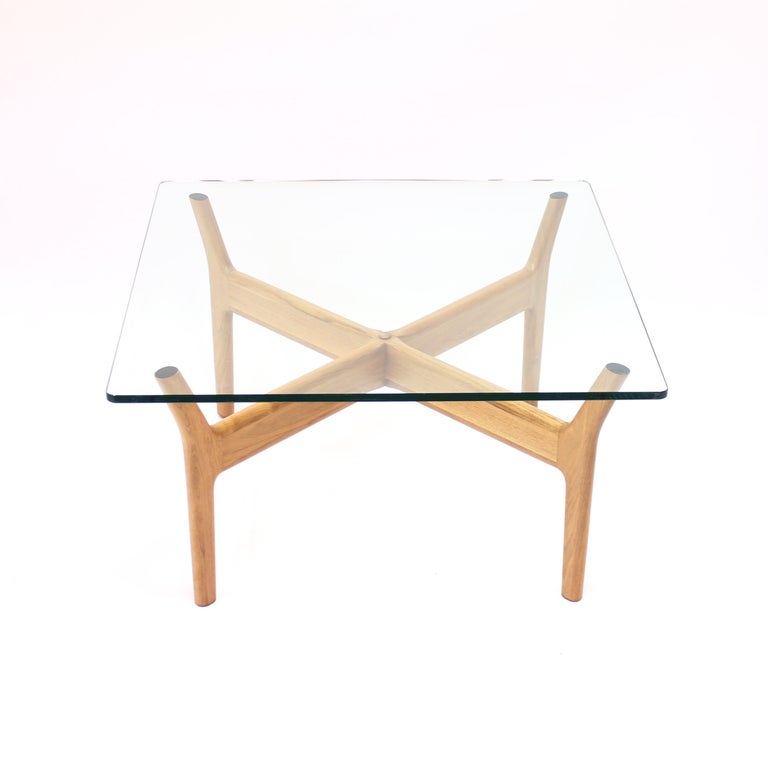 Prisma/2 Walnut Coffee Table, Attributed to Alf Svensson, by Tingströms ...