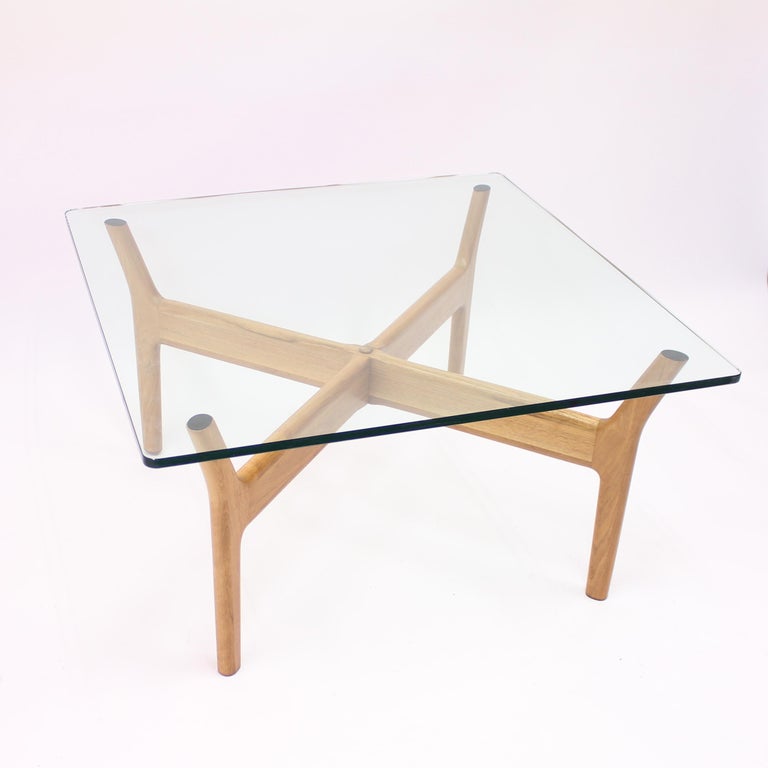 Prisma/2 Walnut Coffee Table, Attributed to Alf Svensson, by Tingströms ...
