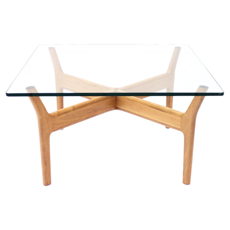Prisma/2 Walnut Coffee Table, Attributed to Alf Svensson, by Tingströms ...