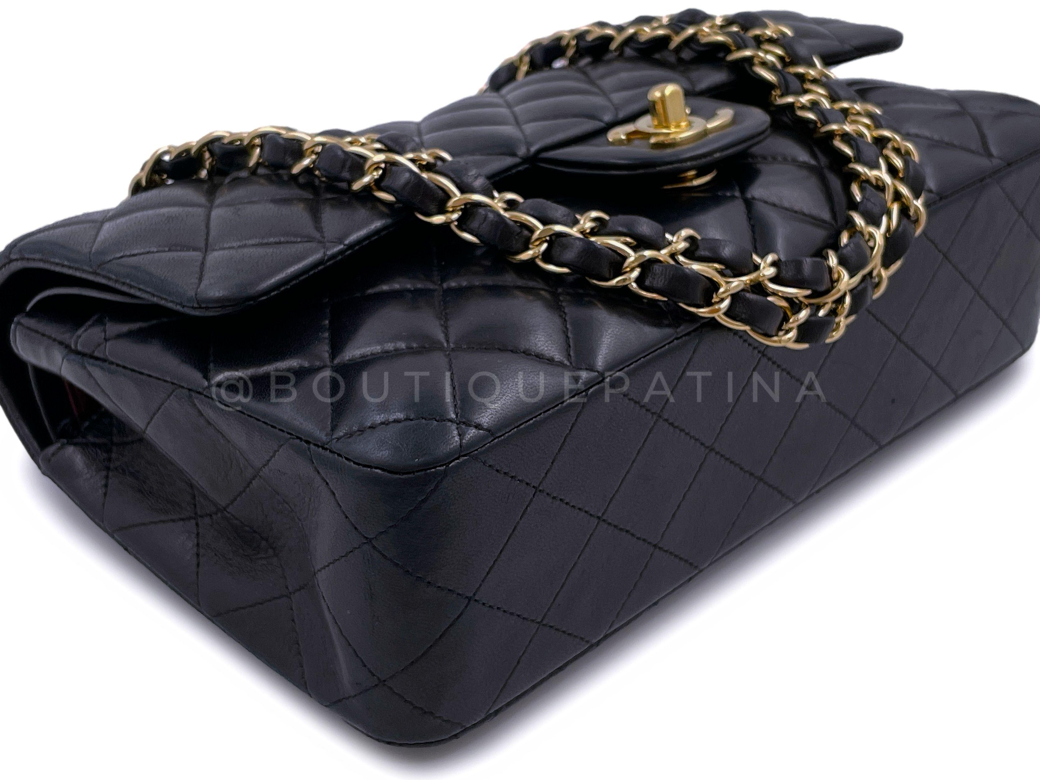 Pristine Chanel 2006 Vintage Black Medium Classic Flap Bag 24k GHW ...