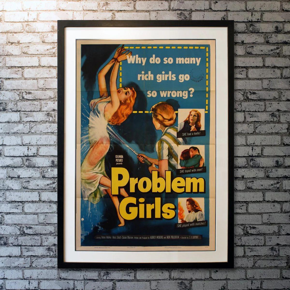 Problem Girls, Unframed Poster, 1953 For Sale at 1stDibs