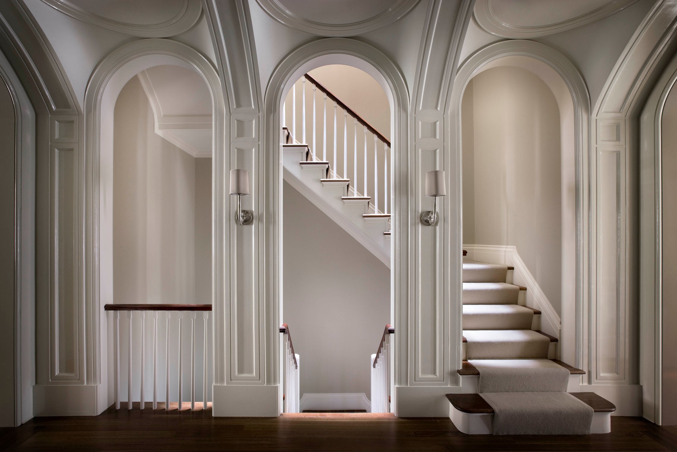 Arched Stair Hall by Peter Pennoyer Architects on 1stdibs