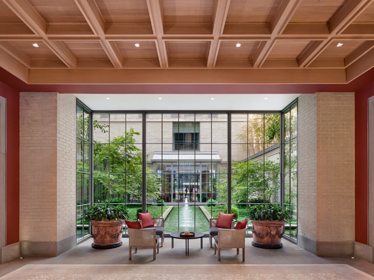 Traditional Lobby and Reception in New York, NY by Saladino Group, Inc.