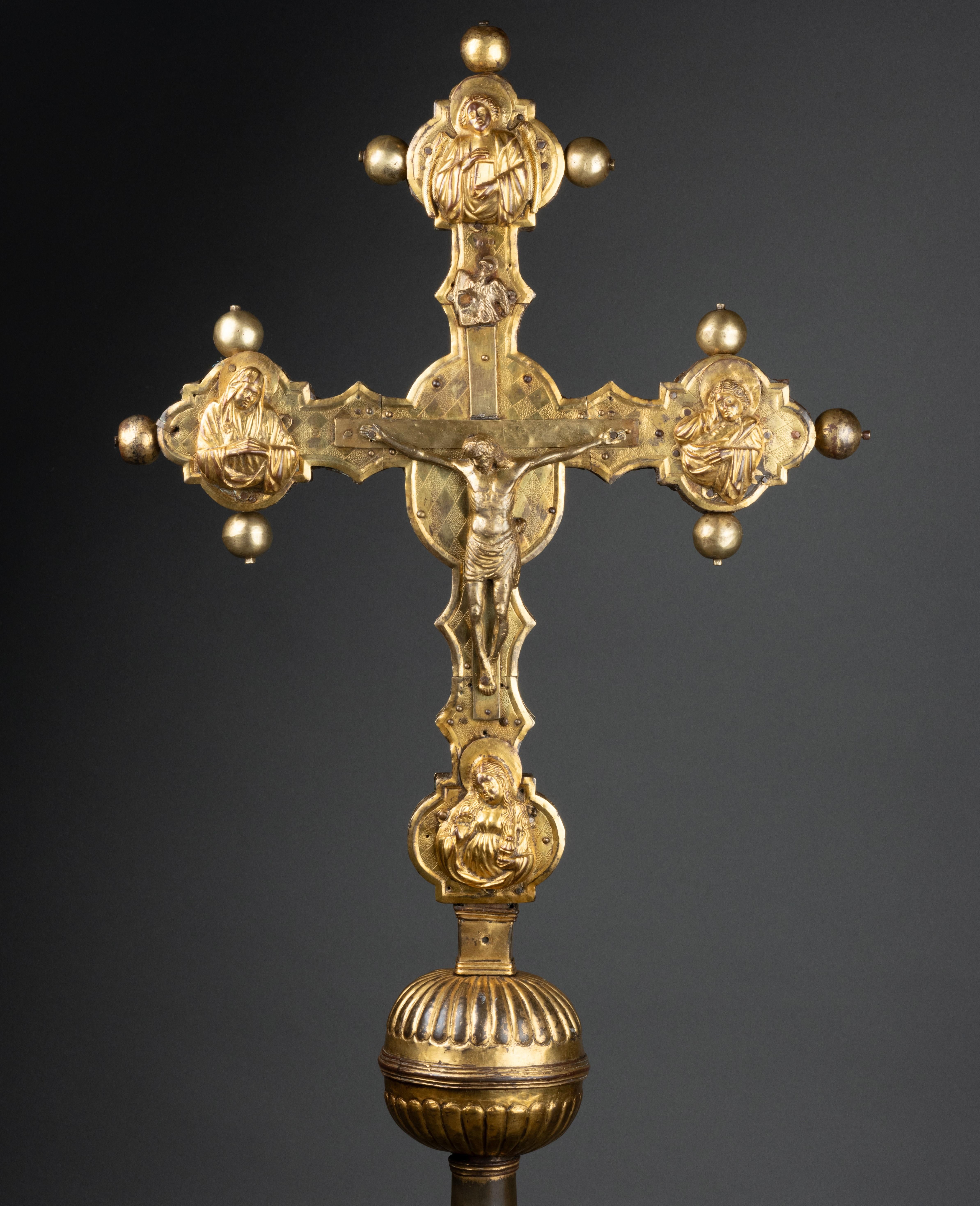 Processionnal cross, 15th century Lombardy, Italy at 1stDibs