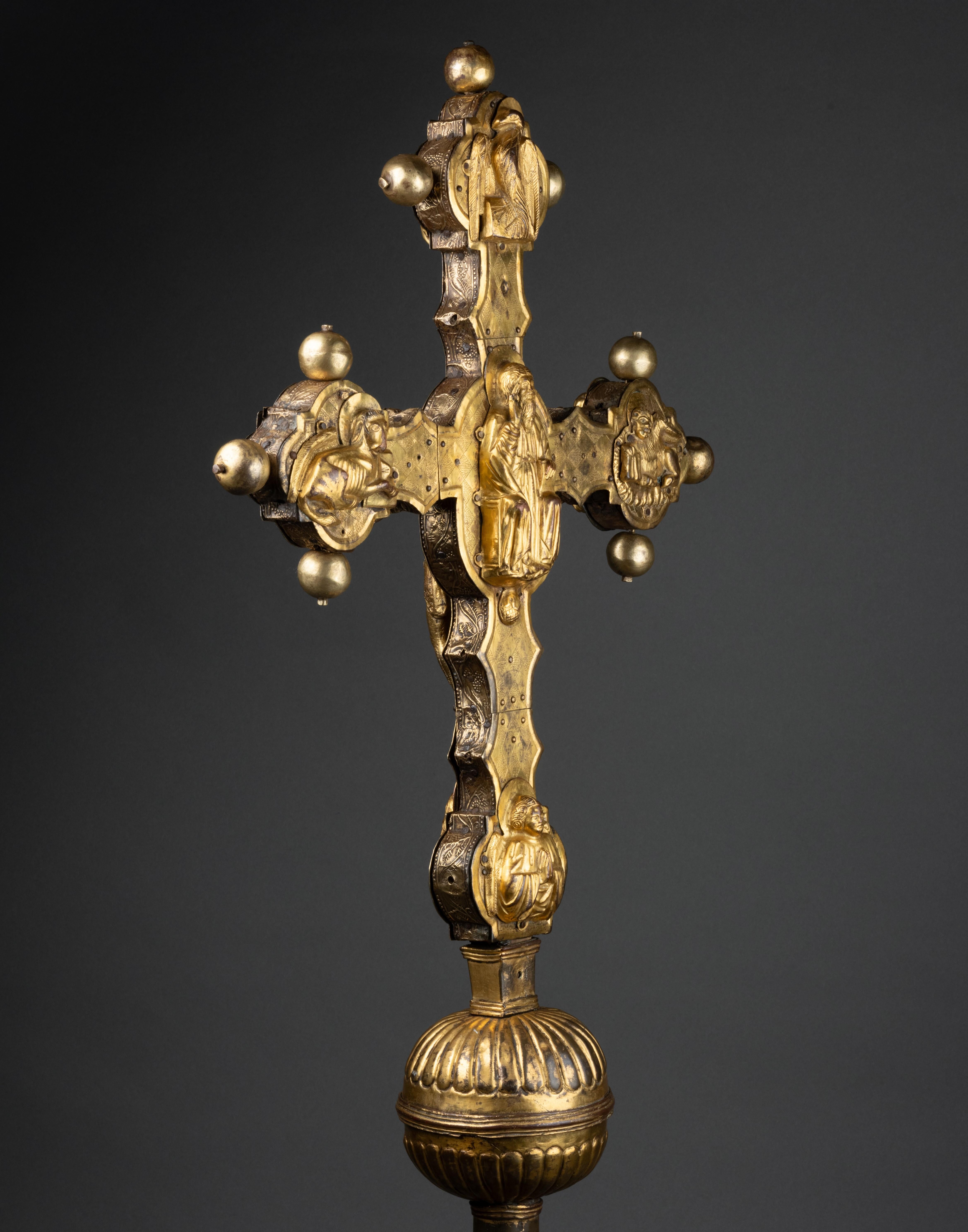 Processionnal cross, 15th century Lombardy, Italy at 1stDibs