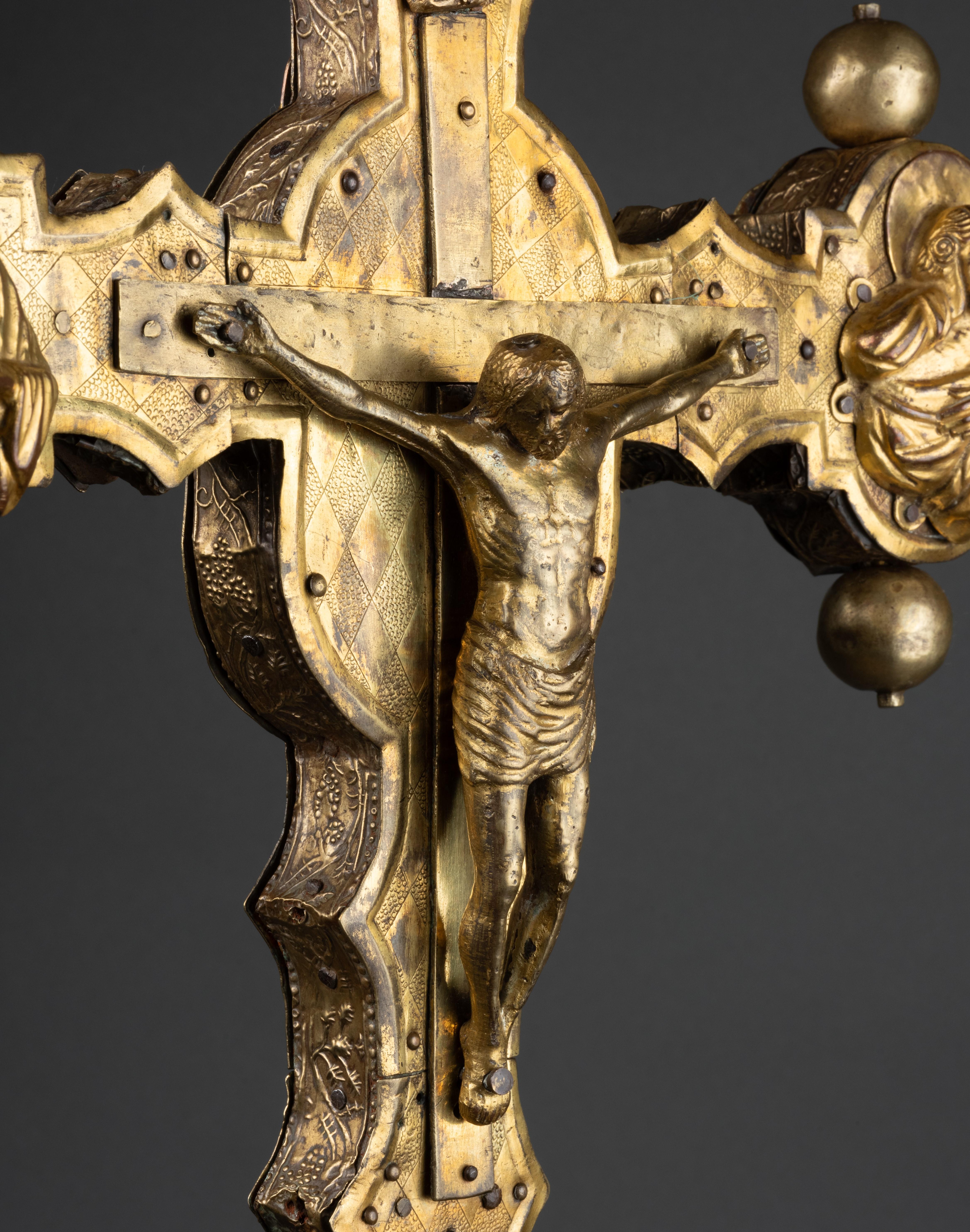 Processionnal cross, 15th century Lombardy, Italy at 1stDibs