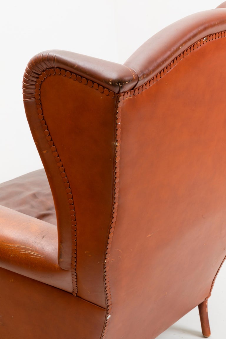 Prod, Poltrona Frau, Italy, c. 1980, Pair of Armchairs in Leather For ...