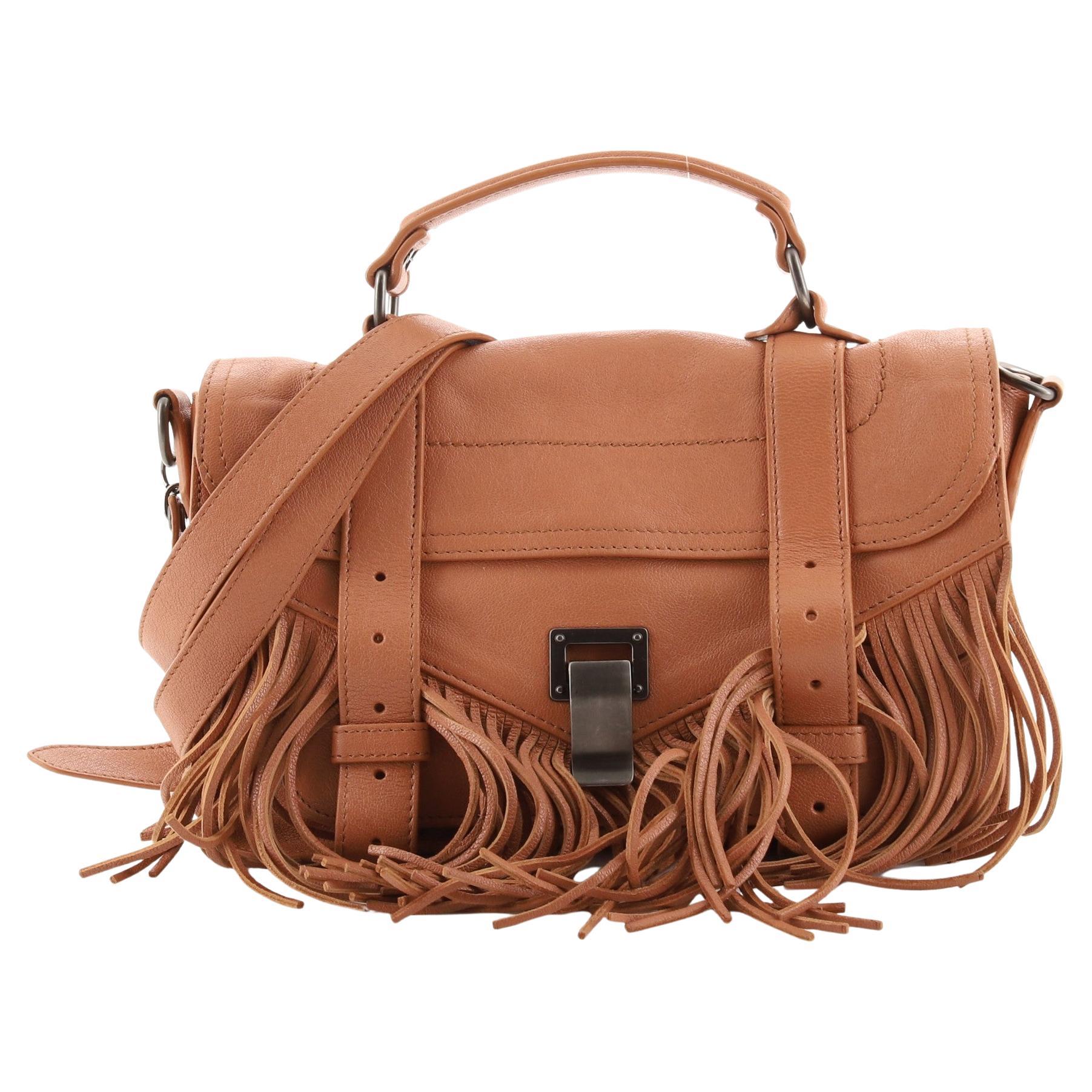 Proenza Schouler PS1 Crossbody Leather Mini at 1stDibs