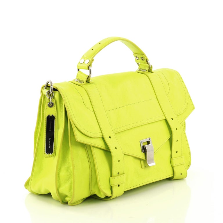Proenza Schouler PS1 Satchel Leather Medium at 1stDibs