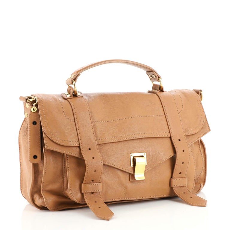 Proenza Schouler PS1 Satchel Leather Medium For Sale at 1stDibs