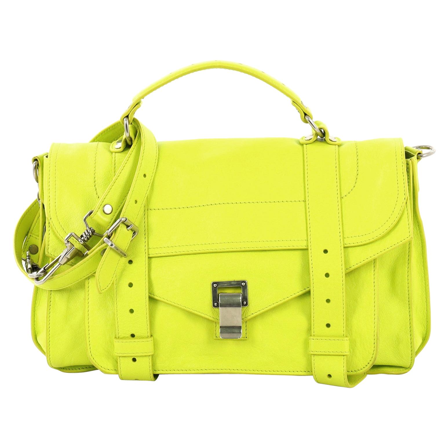 Proenza Schouler PS1 Satchel Leather Medium at 1stDibs