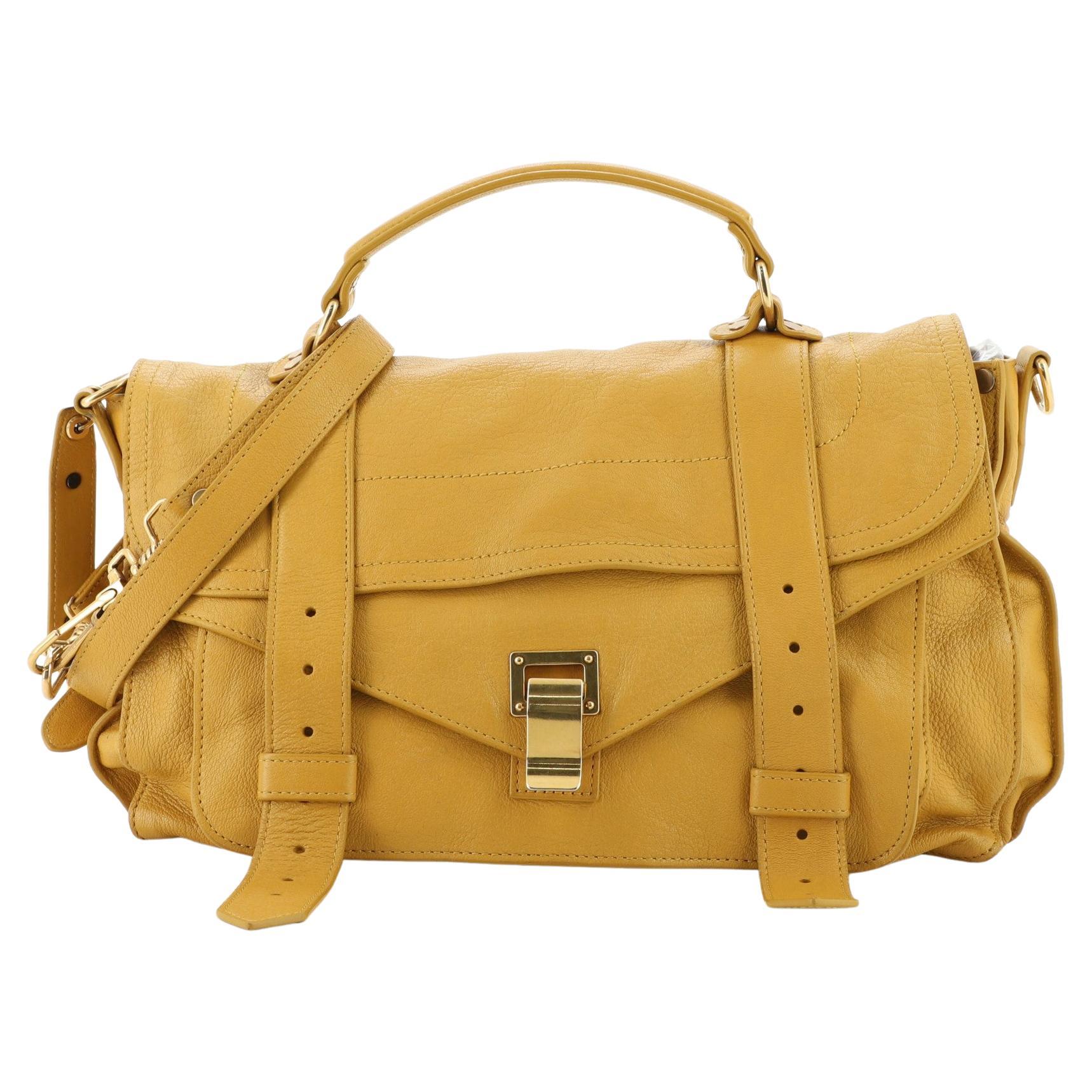 Proenza Schouler PS1 Satchel Leather Medium at 1stDibs