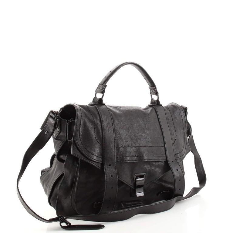 Proenza Schouler PS1 Satchel Leather XL For Sale at 1stDibs