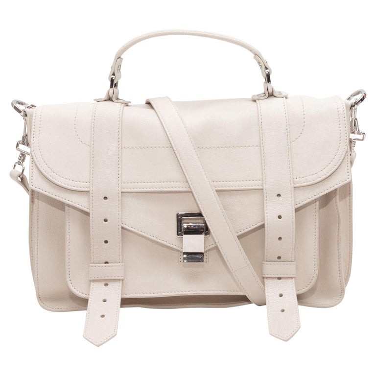Proenza Schouler White PS1 Satchel Bag For Sale at 1stDibs