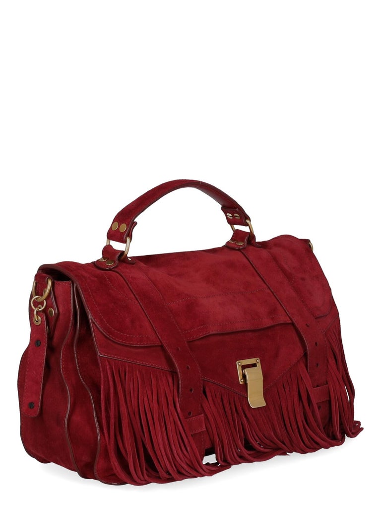 Proenza Schouler Women Handbags Ps1 Red Leather Product Description ...