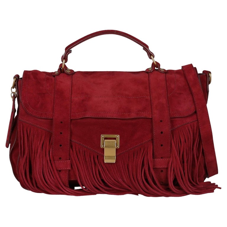 Proenza Schouler Women Handbags Ps1 Red Leather Product Description ...
