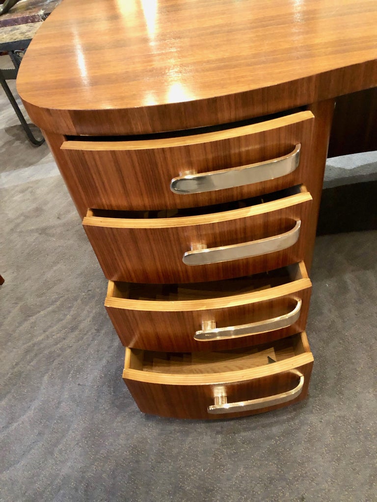 Professional Art Deco Midcentury Desk by Stow and Davis at 1stDibs ...