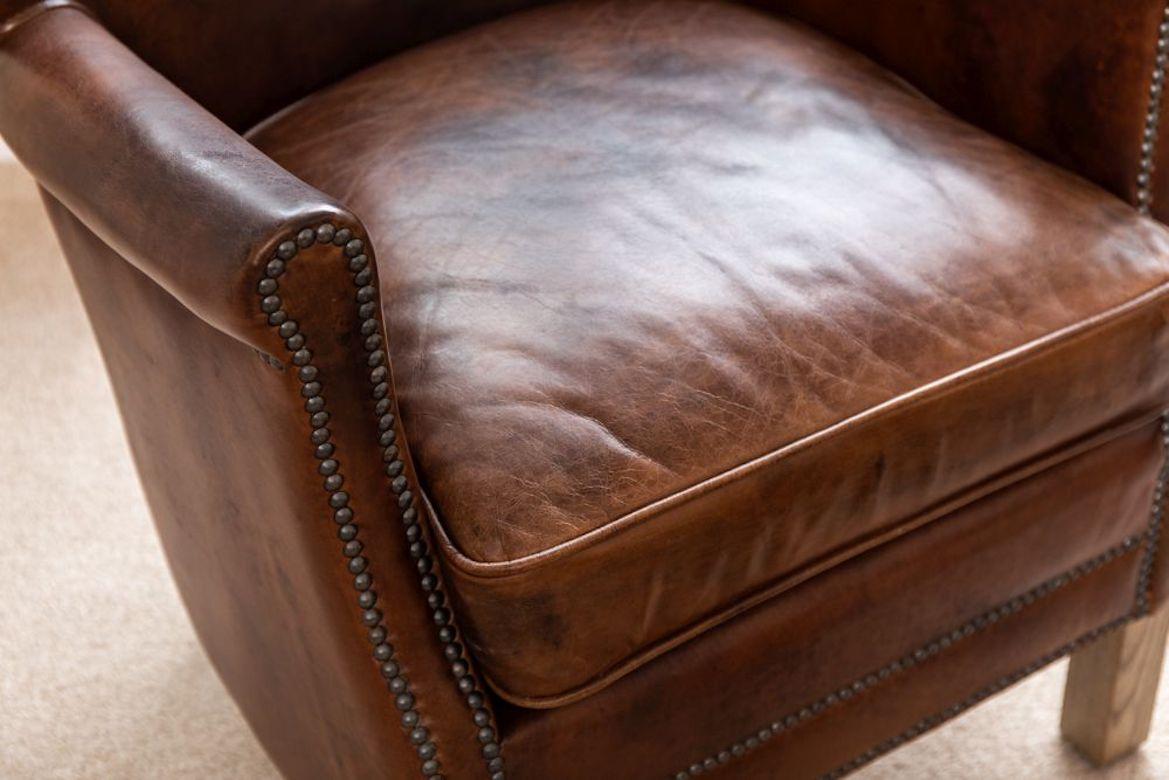 Professor Leather Armchair, 20th Century For Sale at 1stDibs | armchair ...