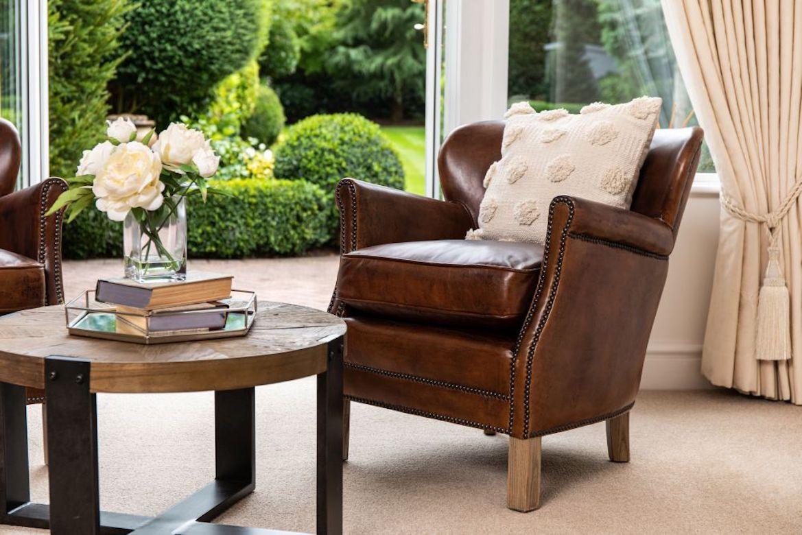 Professor Leather Armchair, 20th Century For Sale at 1stDibs | armchair ...