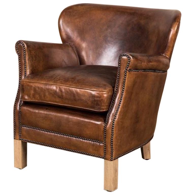 Professor Leather Armchair, 20th Century For Sale at 1stDibs | armchair ...