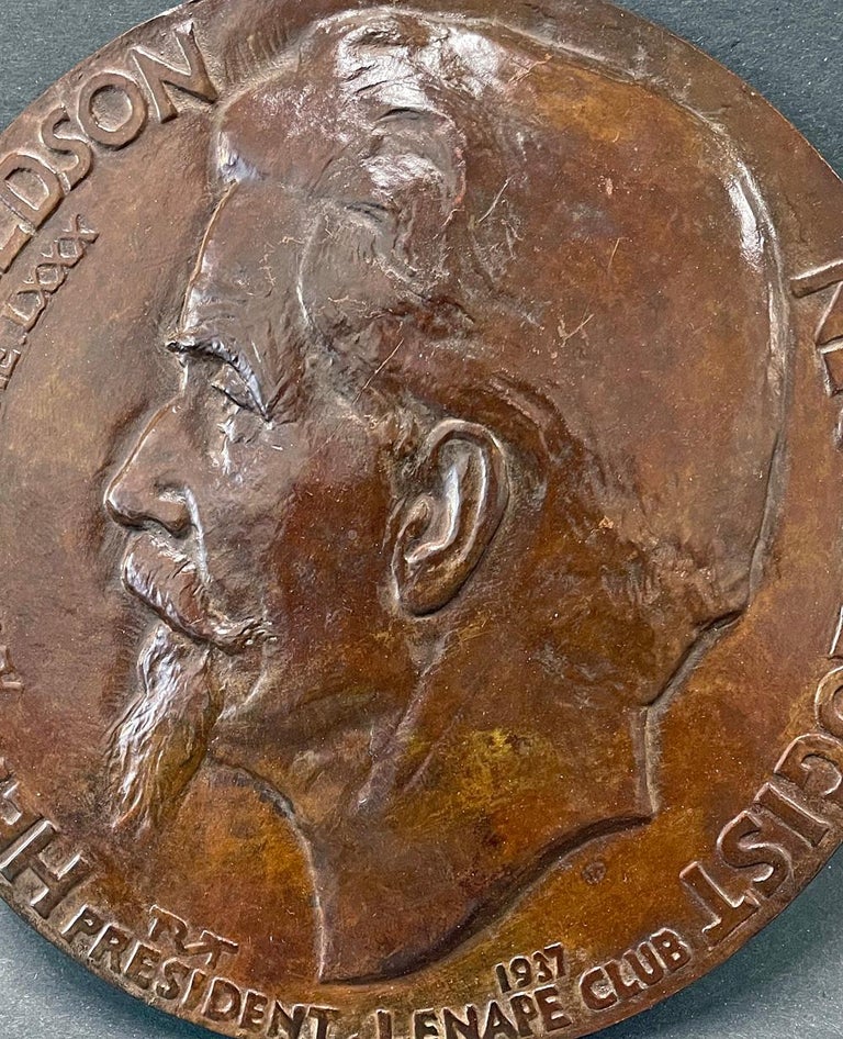 "Profile of Henry Donaldson," Sculptural Portrait of Pioneering ...