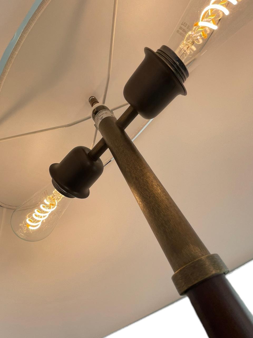 Promemoria Rita Floor Lamp with Sophisticated Shape and Fine Finishes ...