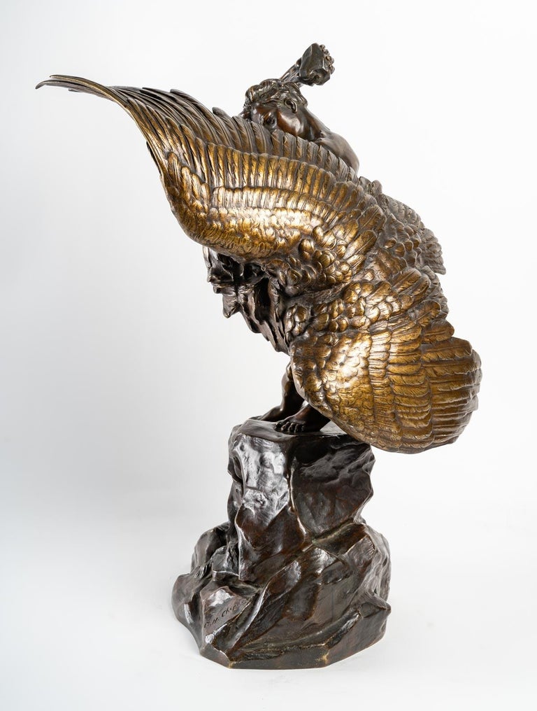 "Prometheus fighting an eagle" For Sale at 1stDibs