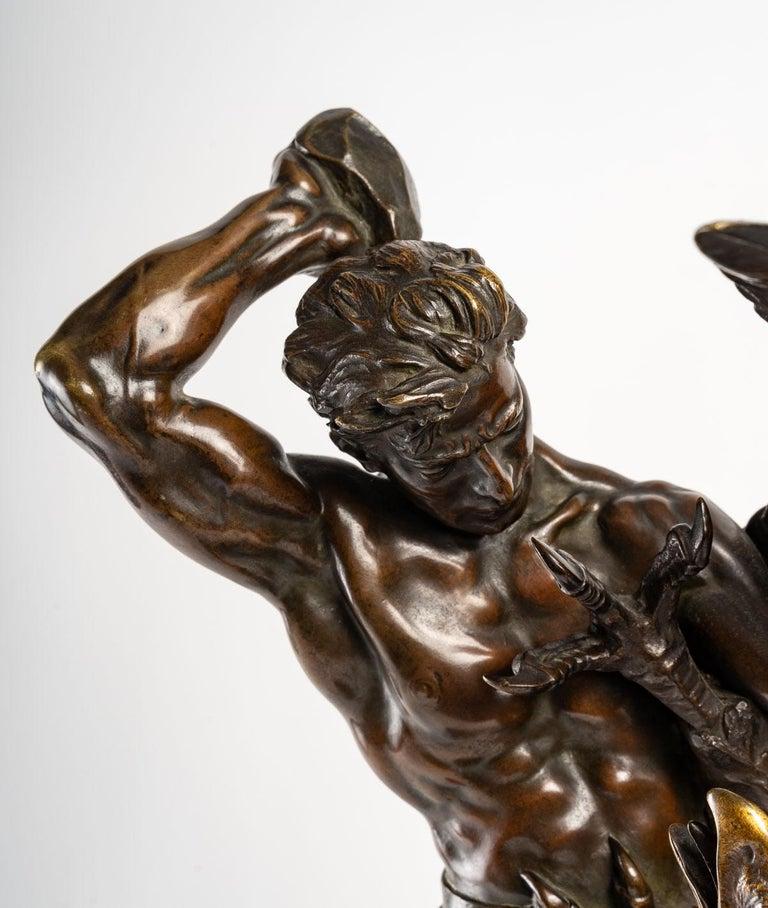 "Prometheus Fighting an Eagle" For Sale at 1stDibs