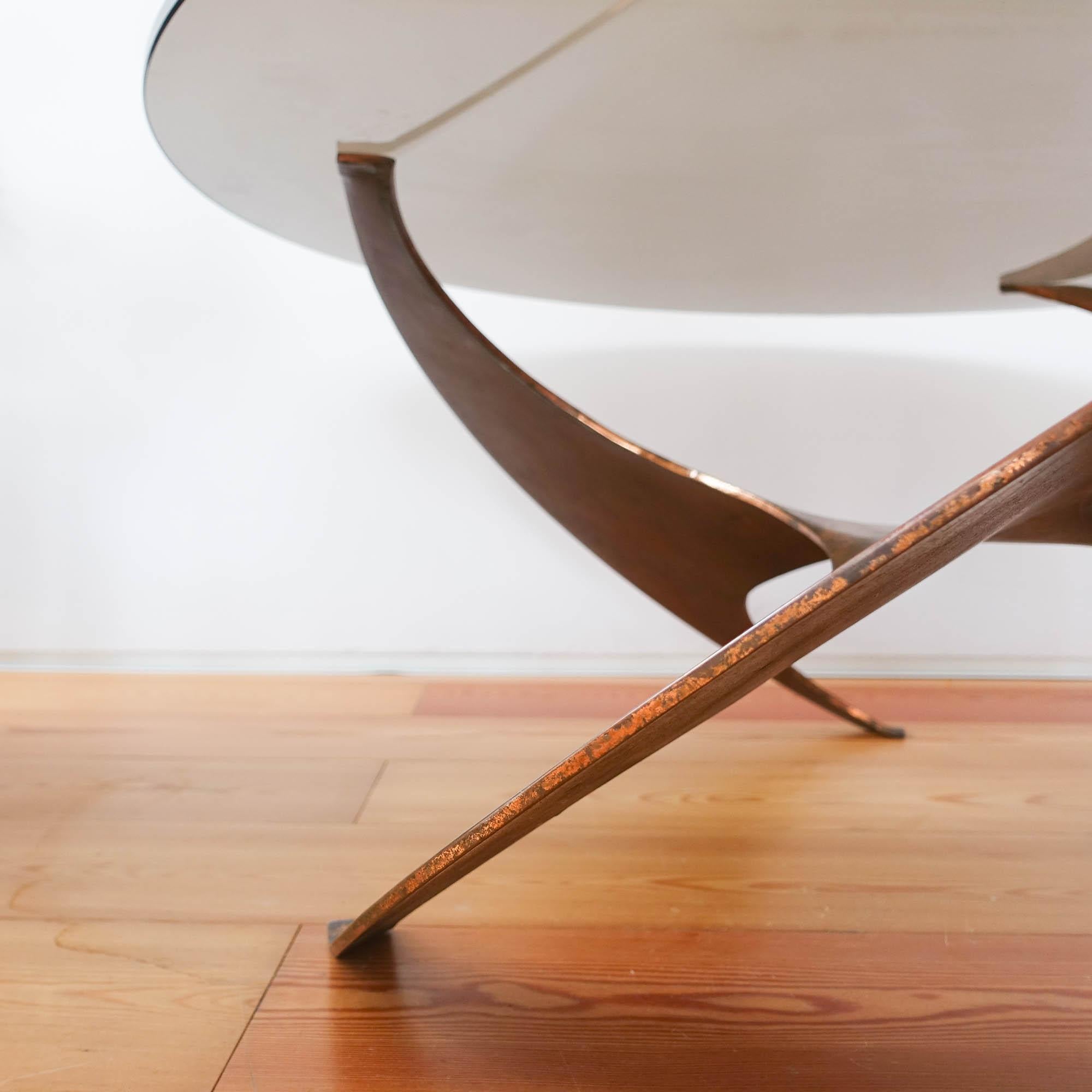Propeller Coffee Table by Knut Hesterberg for Ronald Schmitt, 1960s at ...