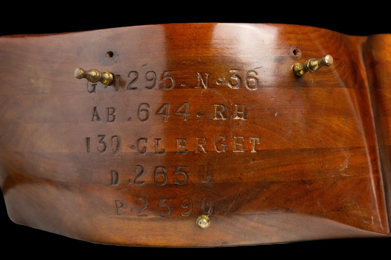 Propeller Hub Clock from the Early 20th Century For Sale at 1stDibs