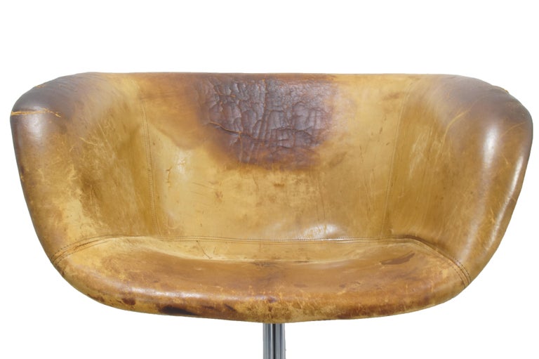 Prototype Desk Chair Designed by Horst Bruening in 1969 For Sale at 1stDibs