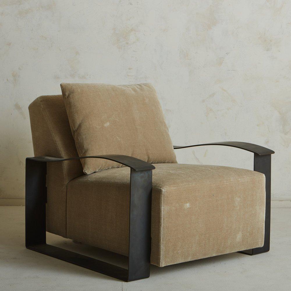 Prototype Lounge Chair by Mattaliano For Sale at 1stDibs