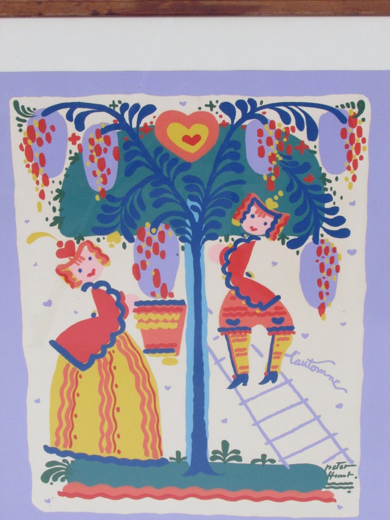 Provincetown Ma. Artist Peter Hunt Water Color at 1stDibs