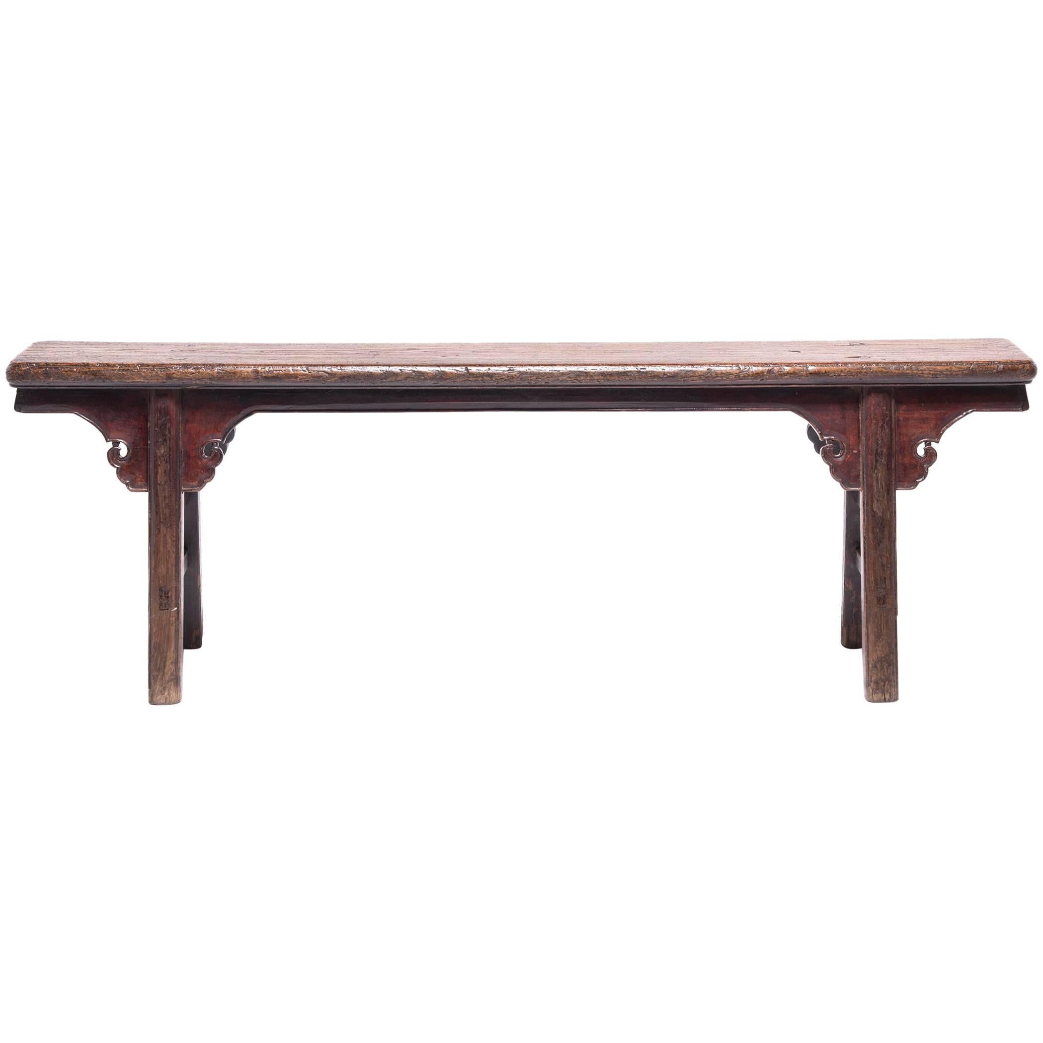 Provincial Chinese Bench, circa 1850 at 1stDibs