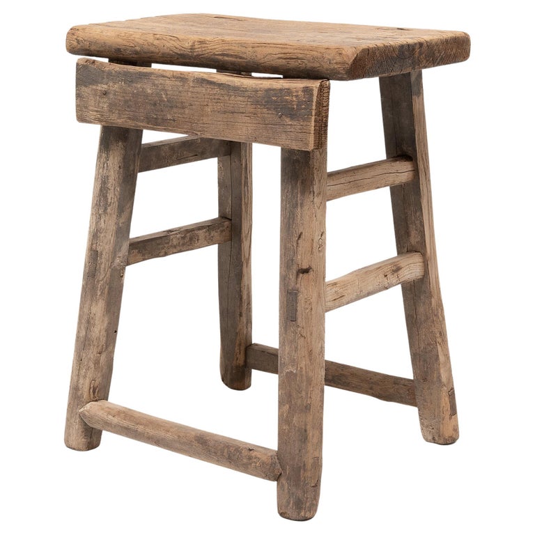 Provincial Chinese Courtyard Stool, c. 1900 For Sale at 1stDibs