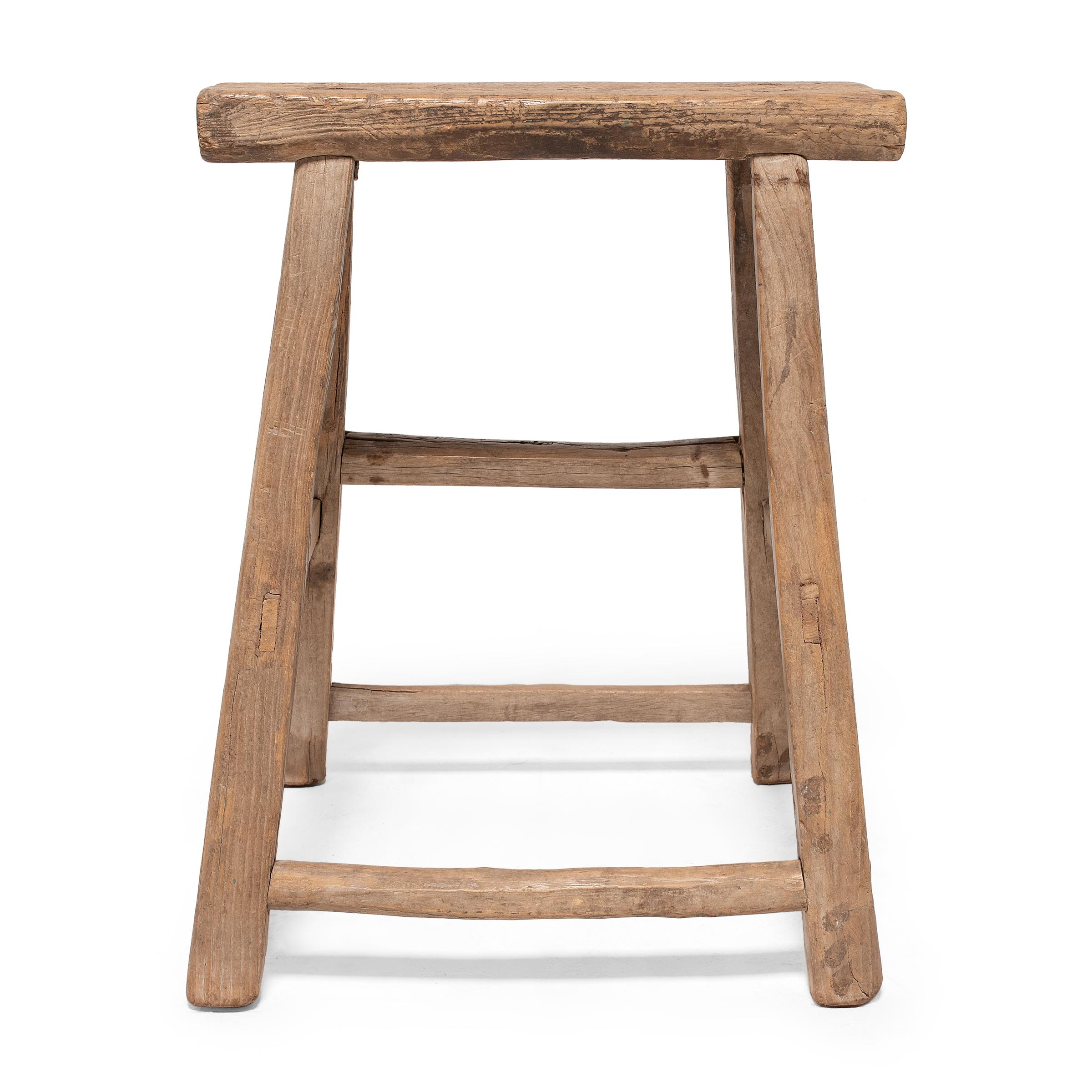 Provincial Chinese Step Stool, c. 1900 at 1stDibs