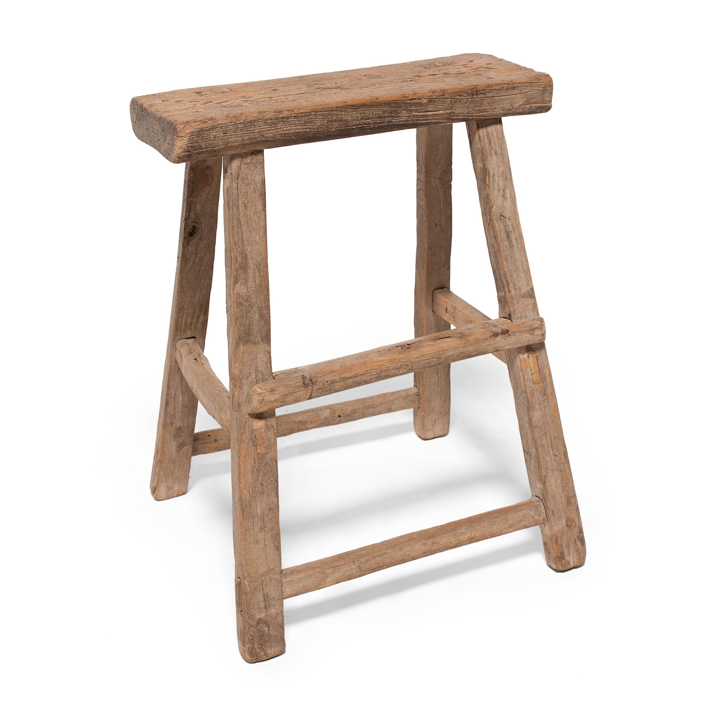 Provincial Chinese Step Stool, c. 1900 at 1stDibs