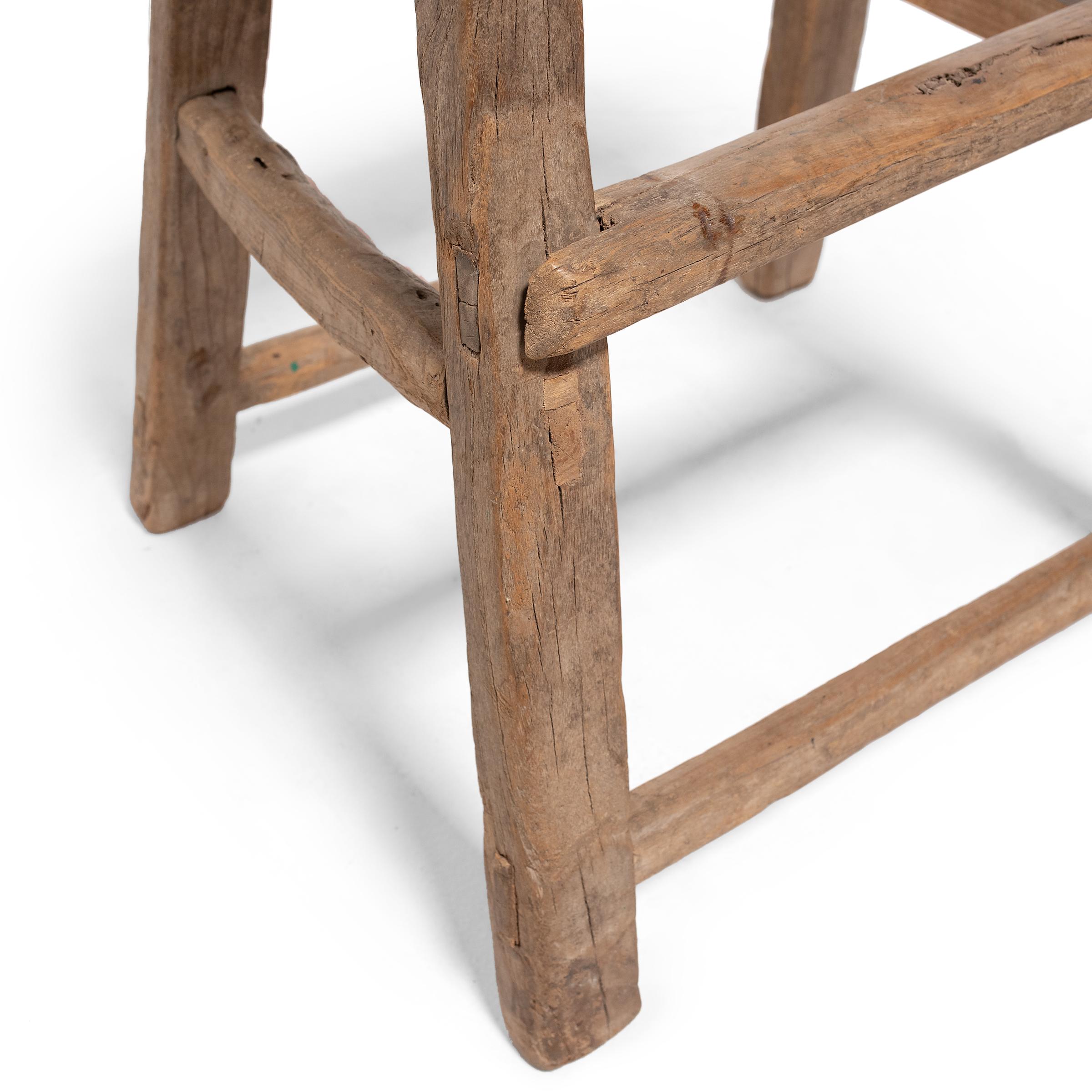 Provincial Chinese Step Stool, c. 1900 at 1stDibs